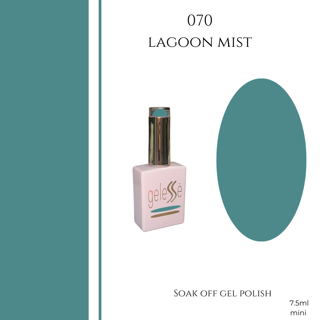 Lagoon Mist no.070 mini (matte) - @geleSSeNails