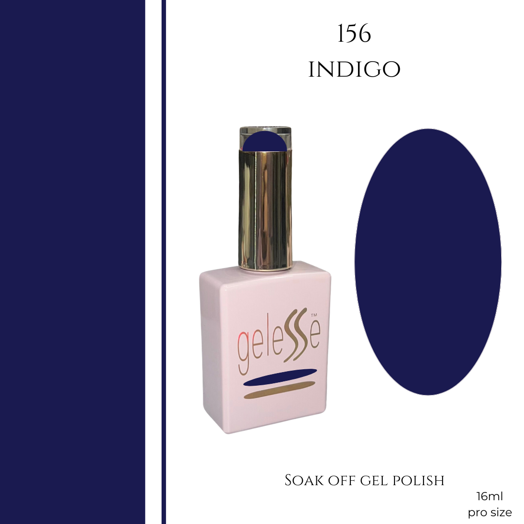 geleSSe 156 Indigo gel polish - @geleSSeNails