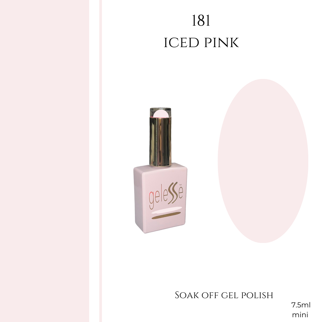 geleSSe 181 Iced Pink mini gel polish - @geleSSeNails
