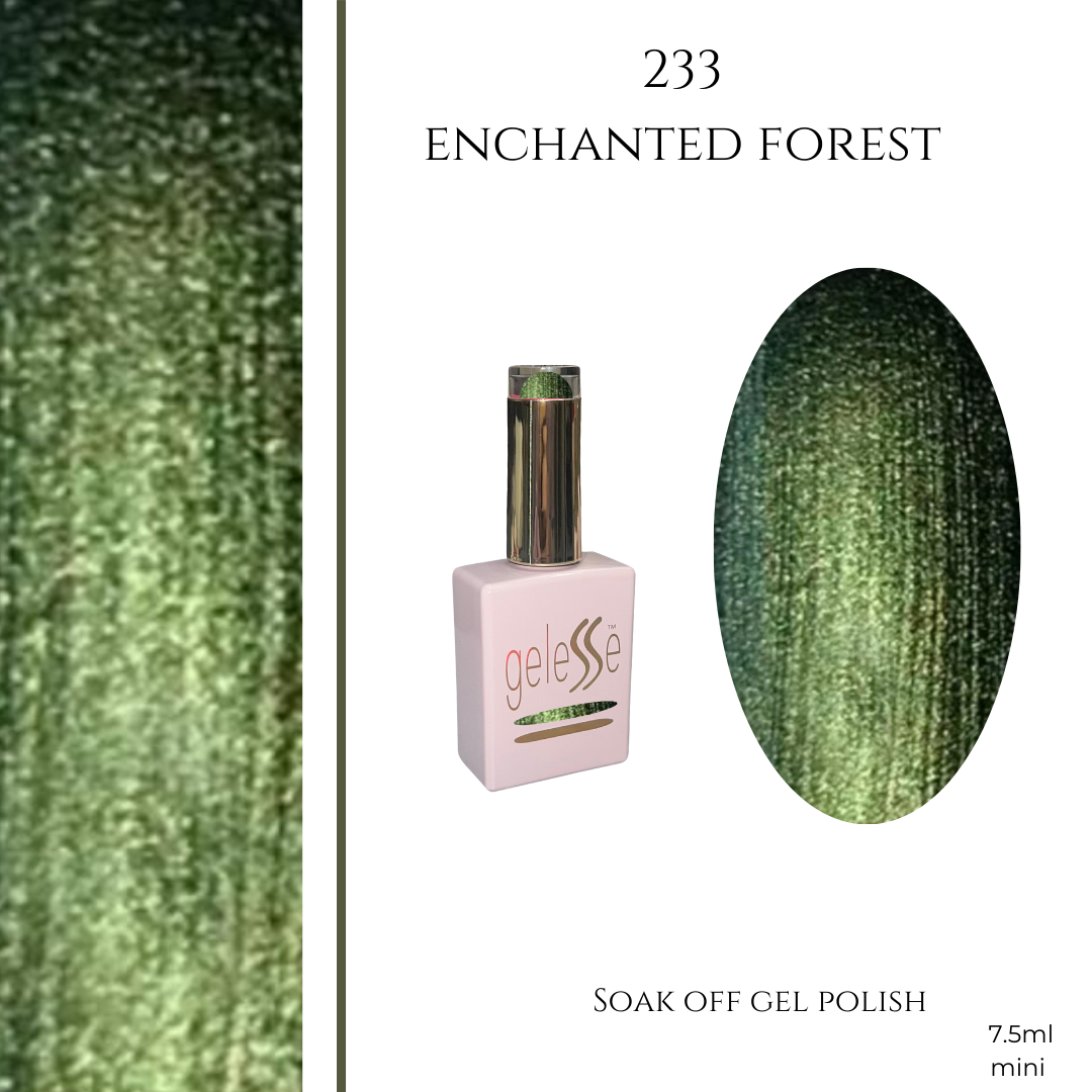 geleSSe 233 Enchanted Forest mini gel polish - @geleSSeNails