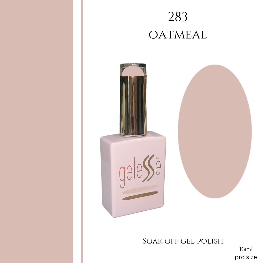 GEL nail polish 283 Oatmeal - @geleSSeNails