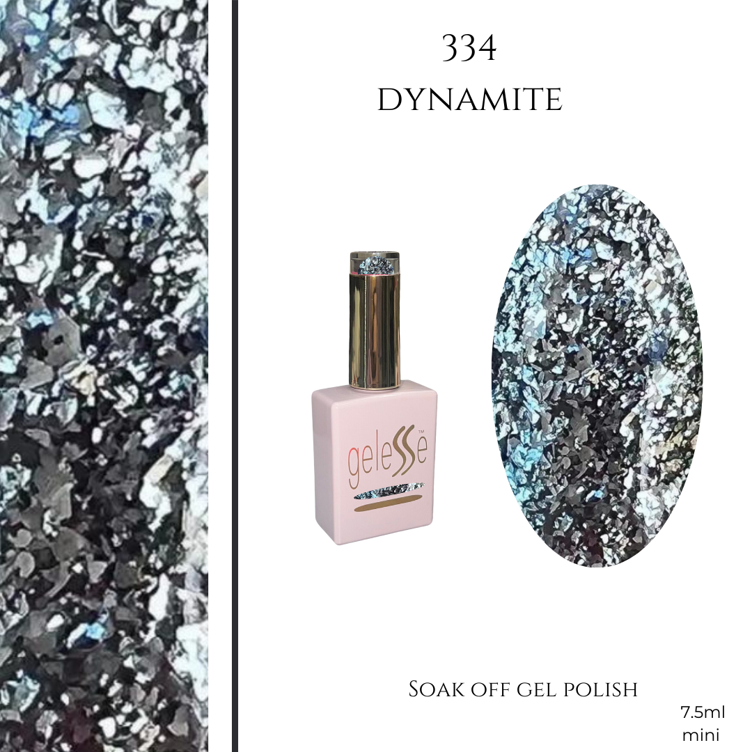 geleSSe 334 Dynamite mini gel polish - @geleSSeNails