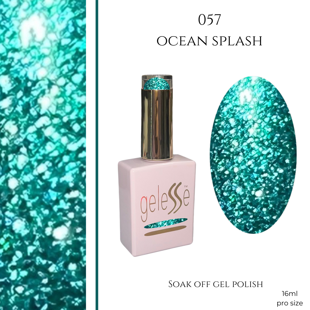 geleSSe 057 Ocean Splash gel polish - @geleSSeNails