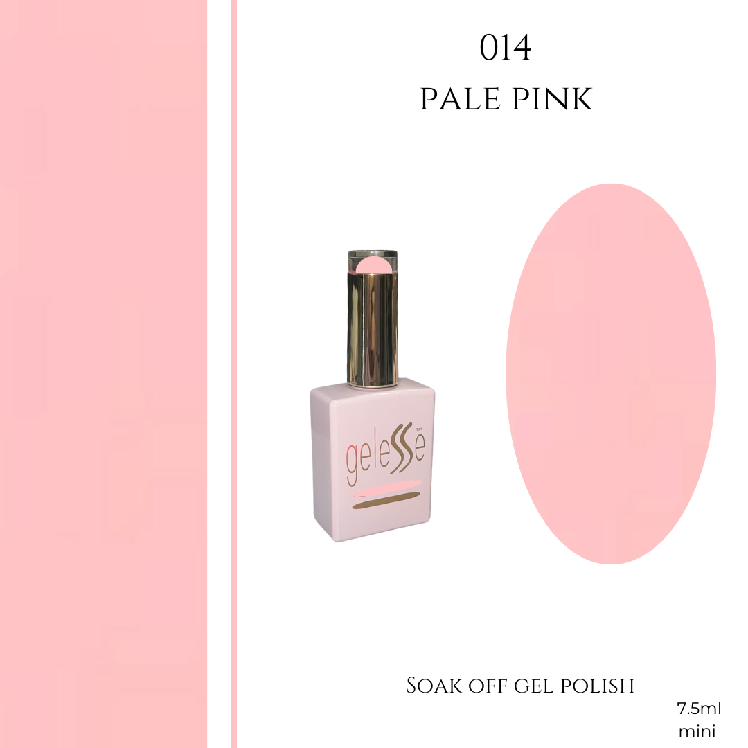 geleSSe 014 Pale Pink mini gel polish - @geleSSeNails