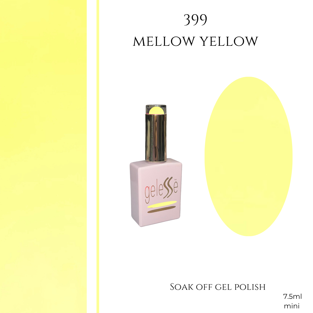 geleSSe 399 Mellow Yellow mini gel polish - @geleSSeNails